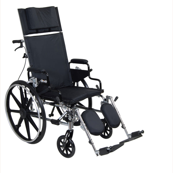 Drive Medical Viper Plus GT Full Reclining Wheelchair – FlagMedical.com