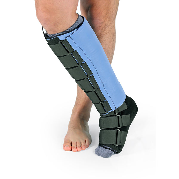 SIGVARIS 1203 Medafit Below Knee w/ Boot-Large Tall-Left-BLK ...