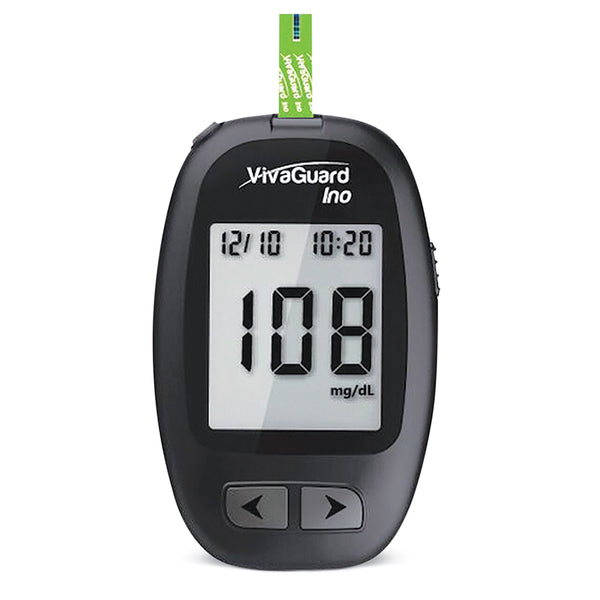 VivaGuard Ino 5 Second Blood Glucose Meter with Strip Ejector ...